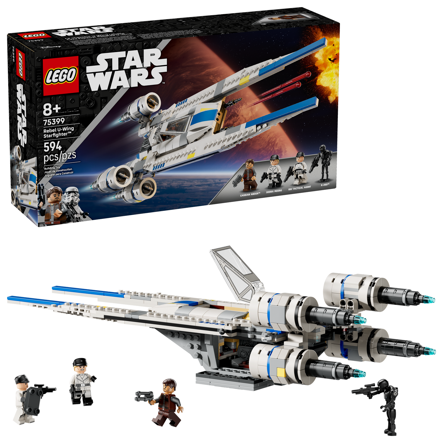 75399 Rebal U-Wing Starfighter Rebal U-Wing Starfighter ...